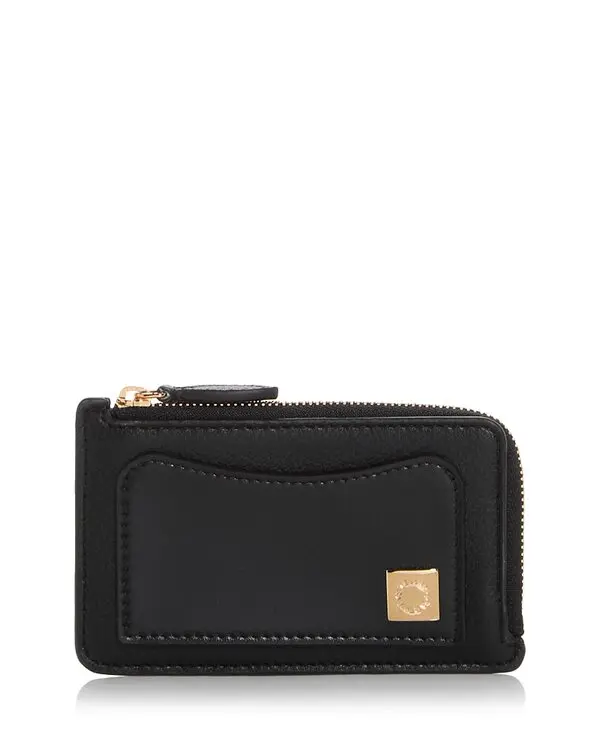 Stella McCartney Ryder Zip Card Case - Black
