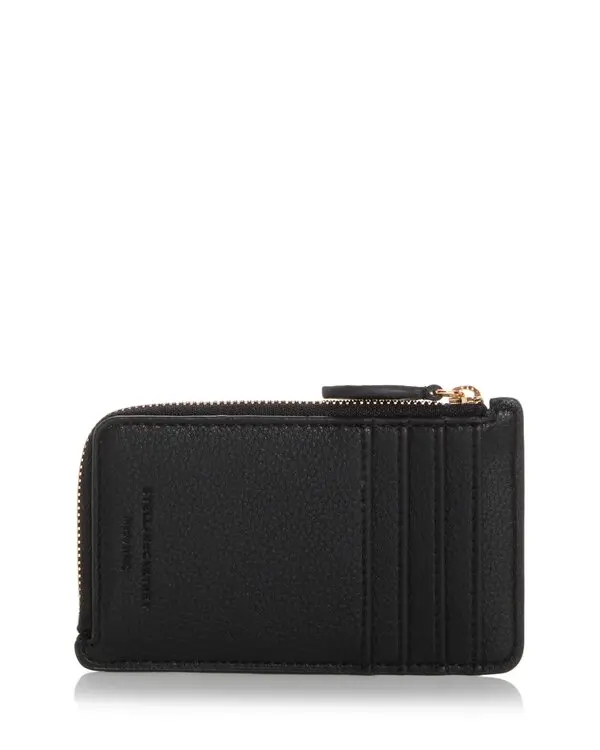 Stella McCartney Ryder Zip Card Case - Black