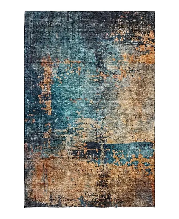 DALYN RUG COMPANY Dalyn Nouveau Nv14 Area Rug, 2'6 X 3'10 - Teal