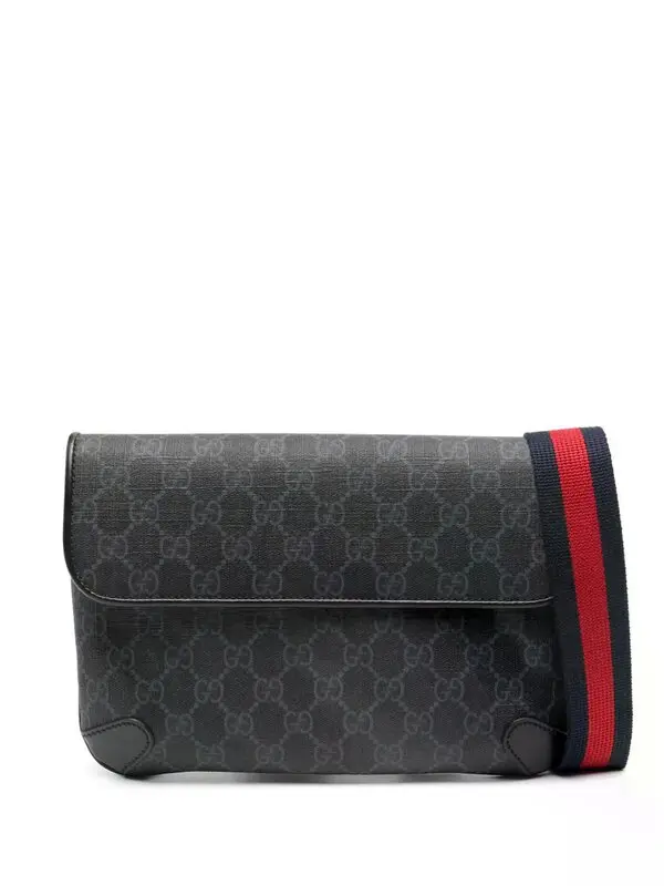 Gucci Gg Supreme Belt Bag - Black