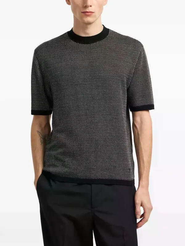 Emporio Armani Patterned Pullover