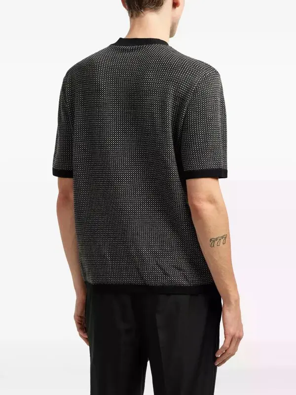 Emporio Armani Patterned Pullover