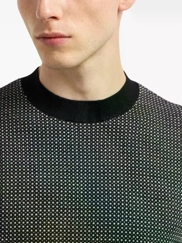 Emporio Armani Patterned Pullover