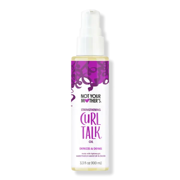 NOT YOUR MOTHER'S Curl Talk Strengthening Hair Oil - One-color