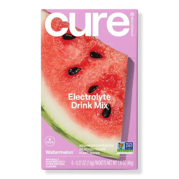 CURE HYDRATION Electrolyte Drink Mix Watermelon - One-color