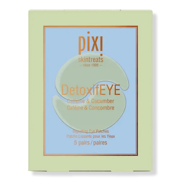 Pixi Detoxifeye Depuffing Eye Patches With Caffeine & Cucumber - One-color