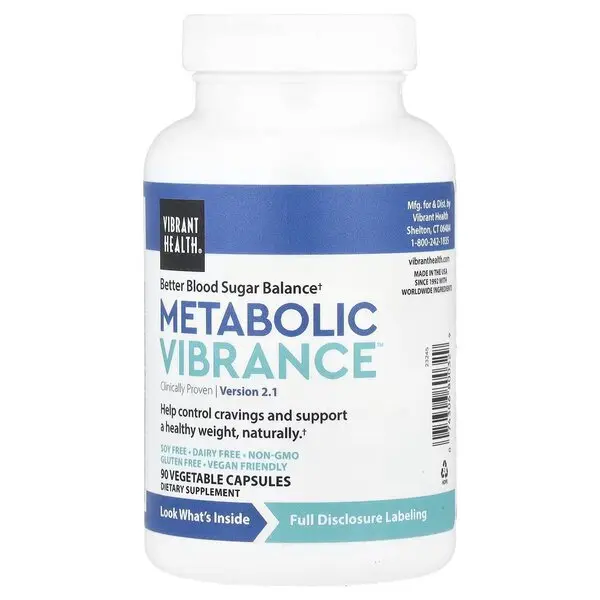 VIBRANT HEALTH Metabolic Vibrance 90 Capsules - One-color