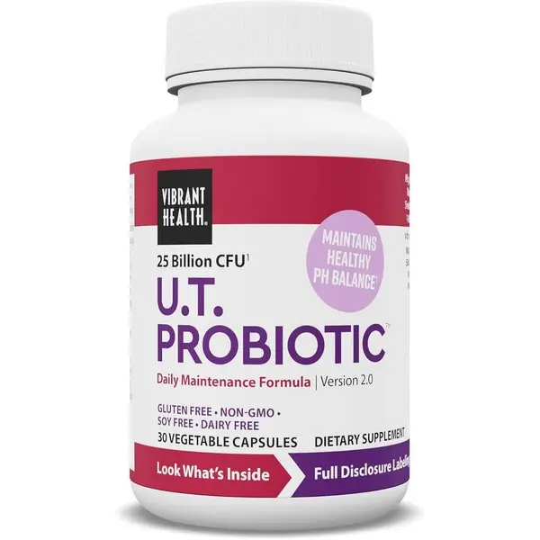 VIBRANT HEALTH Ut Biotic 30 Capsules - One-color