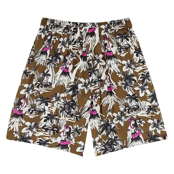 Palm Angels Hula Cargo Loose Shorts