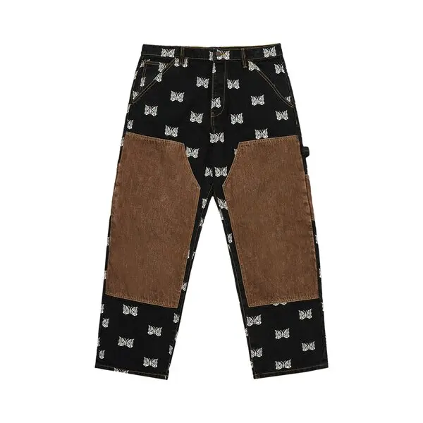 Palace X Needles Double Knee Pant - Black | Editorialist