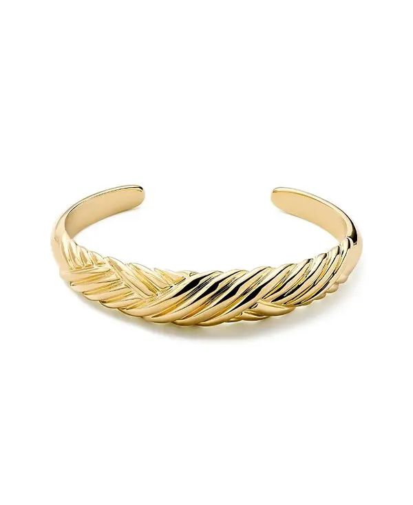 ANA LUISA Kamilla Brass Cuff Bracelet - Gold