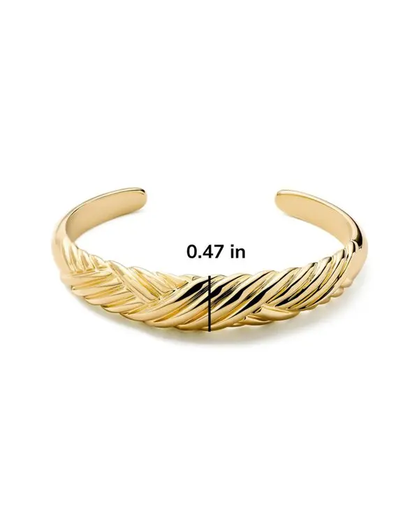 ANA LUISA Kamilla Brass Cuff Bracelet