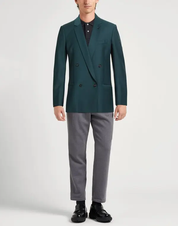 Patrizia Pepe Blazer Size Polyester, Virgin Wool, Elastane - Deep Teal