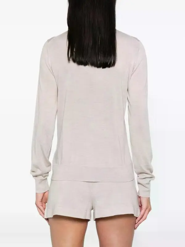 P.a.r.o.s.h Roll-neck Long-sleeved Sweater - Neutrals