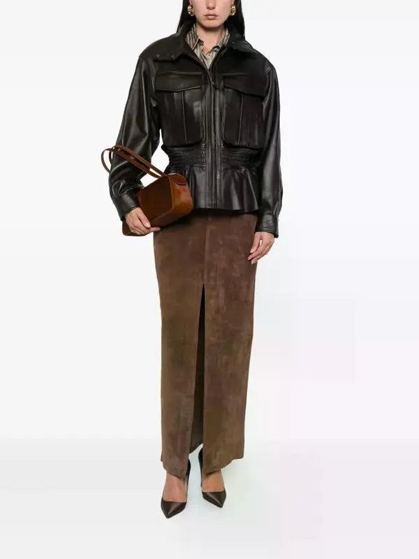 DUCIE Leather Jacket