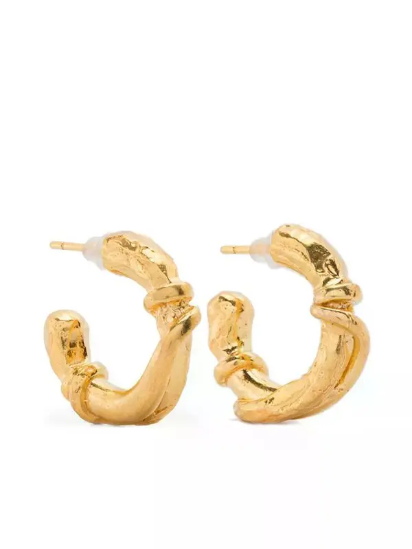 ALIGHIERI The Cat's Cradle Earrings - Gold