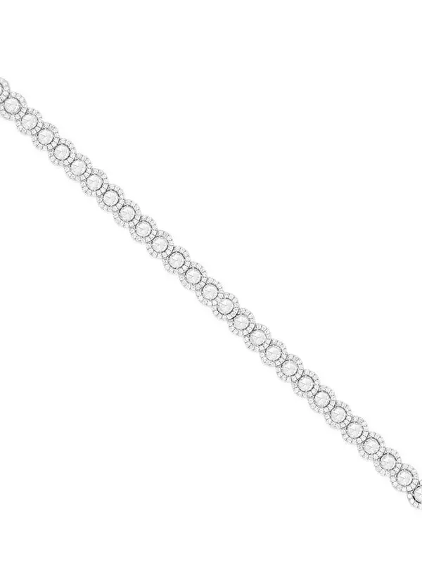 HYT JEWELRY 18kt White Gold And Diamond Bracelet