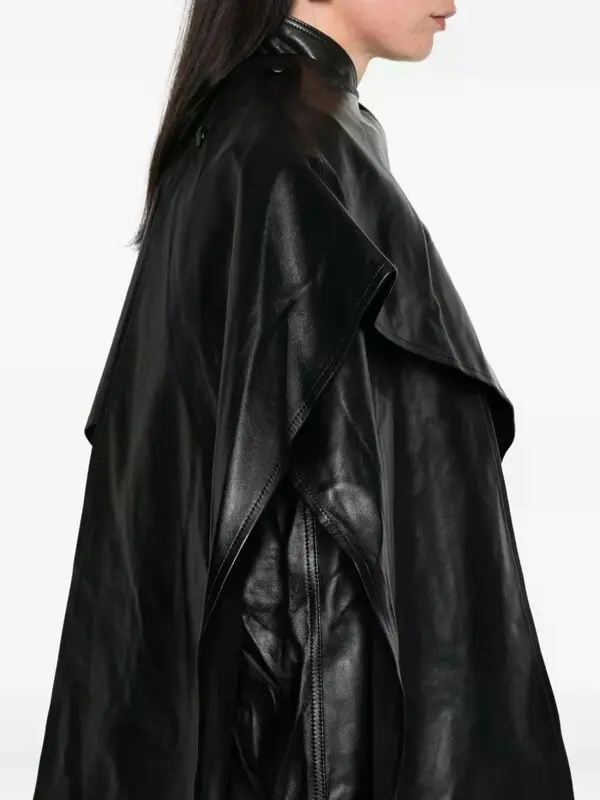 DUCIE Naomi Leather Jacket - Black