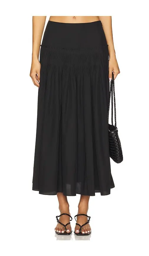 Theory Accordion Pleated Skirt