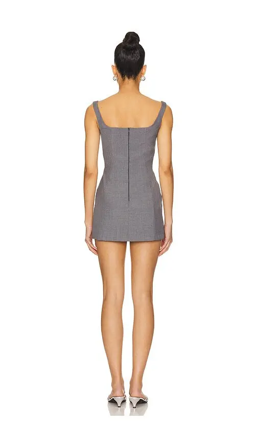 MILKWHITE Mini Dress With Bow Accents