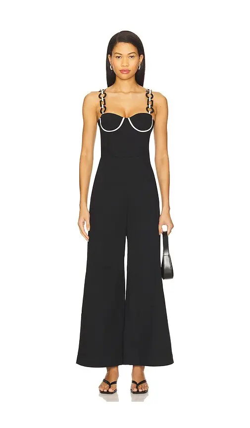 SAUDADE Charm Jumpsuit - Black