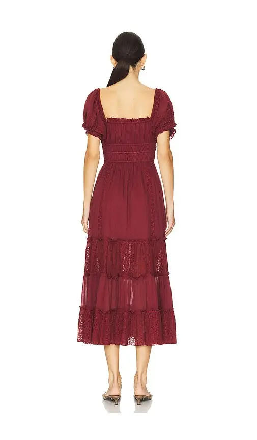 Free People Falling Sun Midi Dress