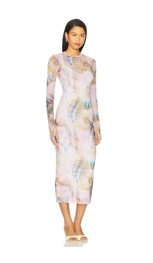 AFRM Ashland Dress - Pearly Shell