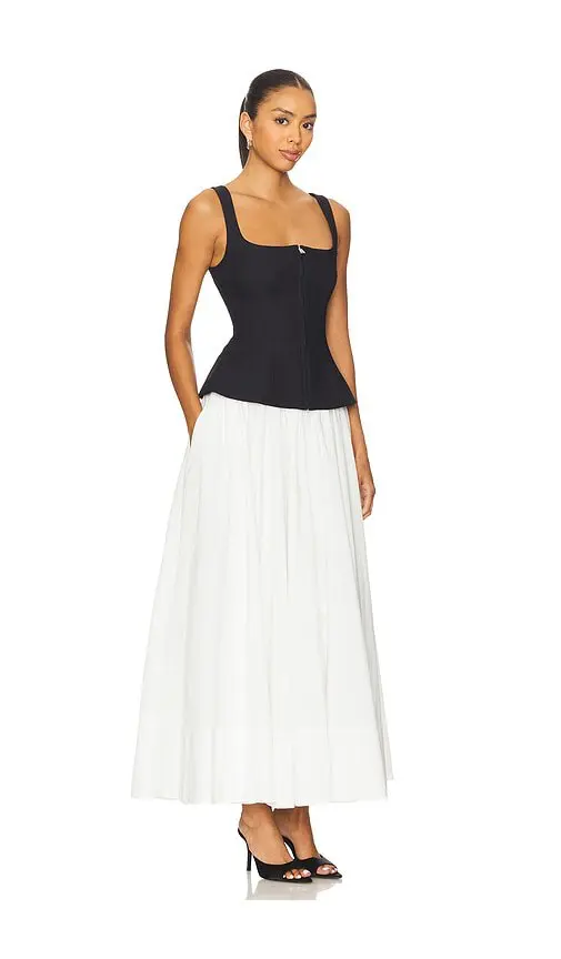 Simkhai Jolynn Midi Dress - Black Multi