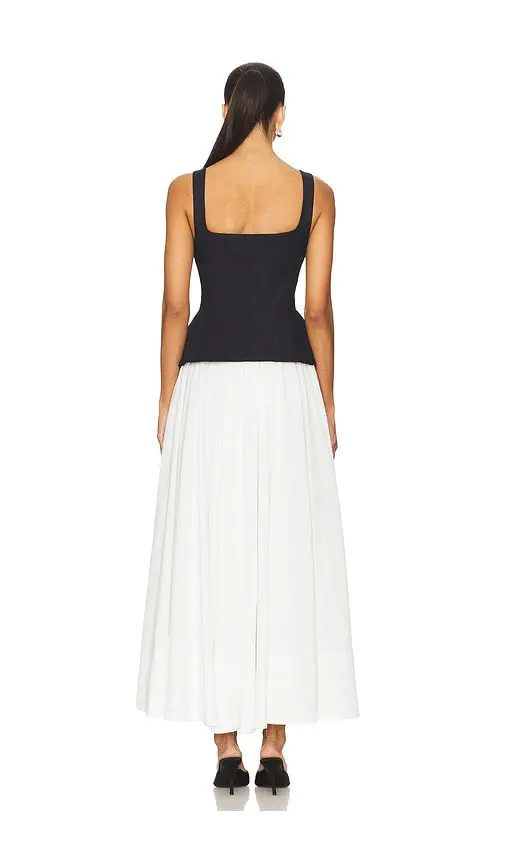 Simkhai Jolynn Midi Dress - Black Multi