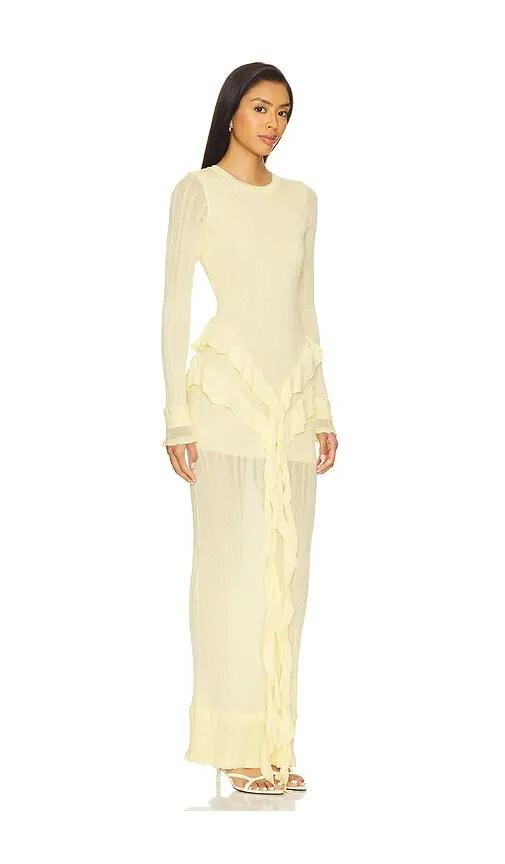 YELLOW THE LABEL Presley Knit Dress - Butter | Editorialist