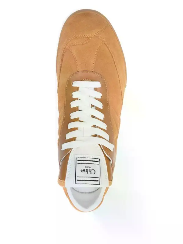 Chloé Suede Low-top Sneakers - Brown