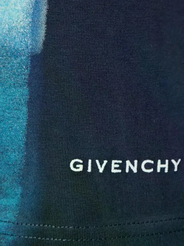 Givenchy Abstract-print Cotton T-shirt