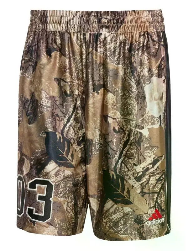 Adidas Camouflage Print Shorts