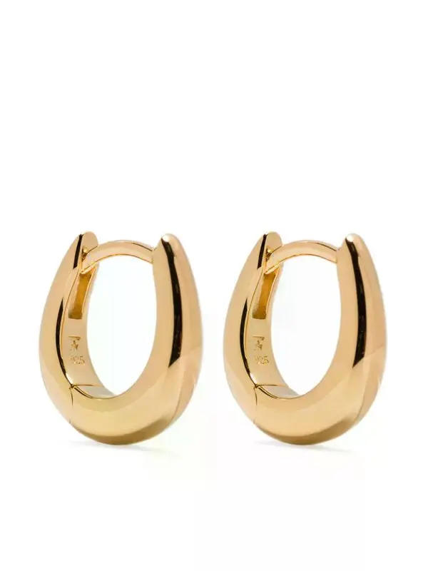 Tom Wood Liz Huggie Earrings - Gold