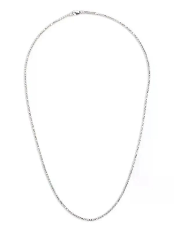 Tom Wood Lee Chain Slim Necklace - Silver
