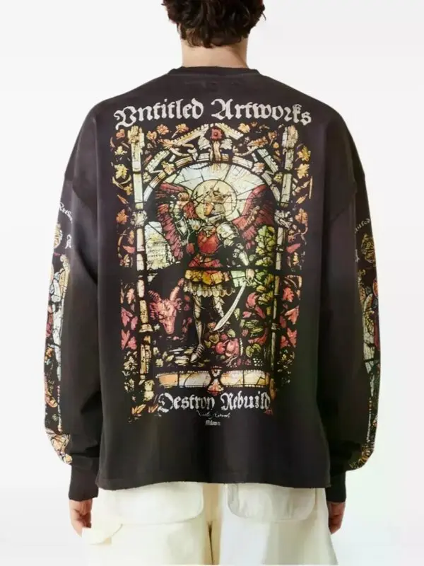 UNTITLED ARTWORKS Graphic-print Long-sleeve T-shirt