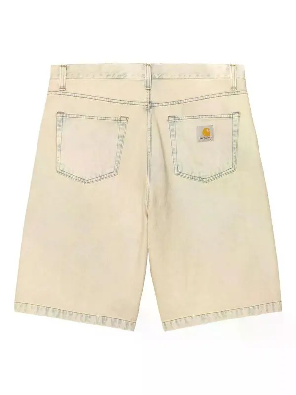 Carhartt Work In Progress Cotton Denim Shorts
