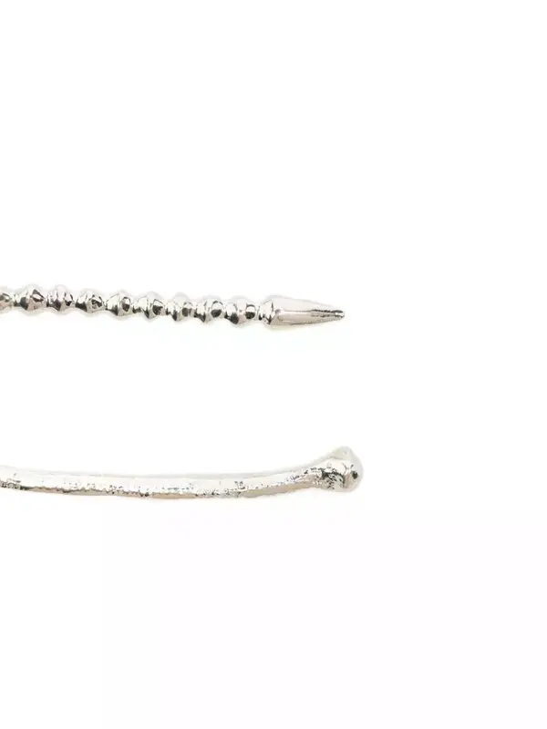 ALIGHIERI Beaded Handle Dessert Spoons