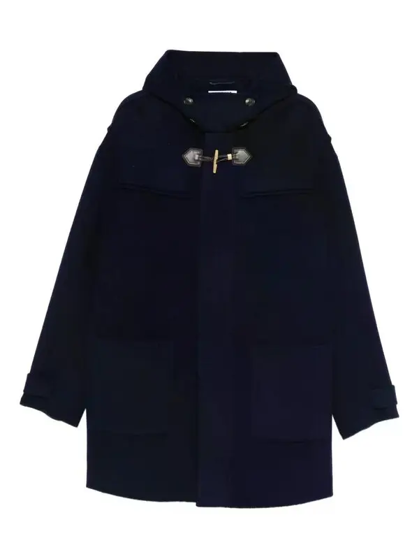 Moschino Hooded Toggle Coat