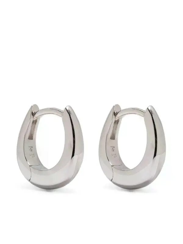 Tom Wood Liz Huggie Earrings - Silver