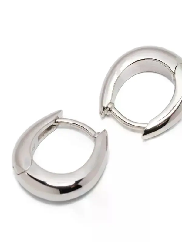Tom Wood Liz Huggie Earrings - Silver