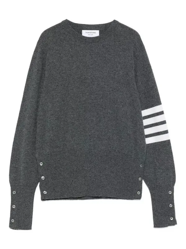 Thom Browne Three-stripe Cashmere Sweater
