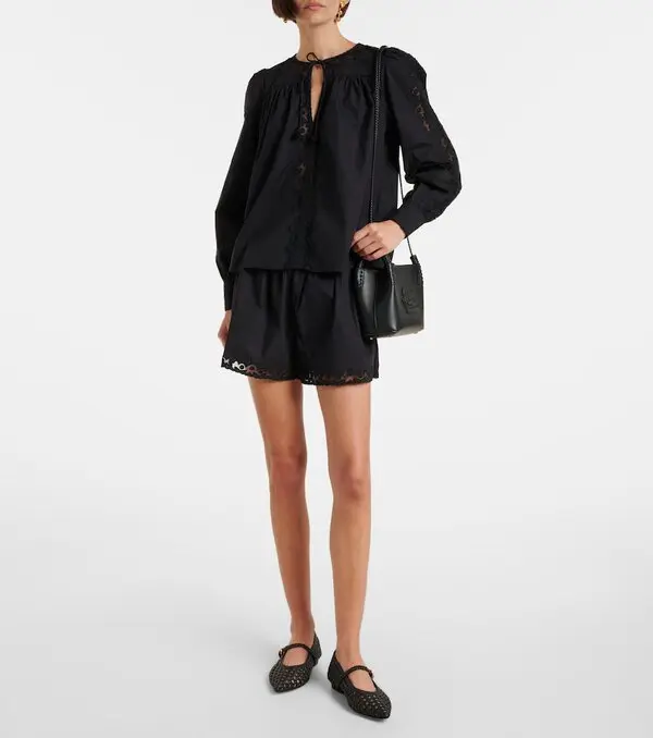 Ulla Johnson Kady Lace-trimmed Blouse