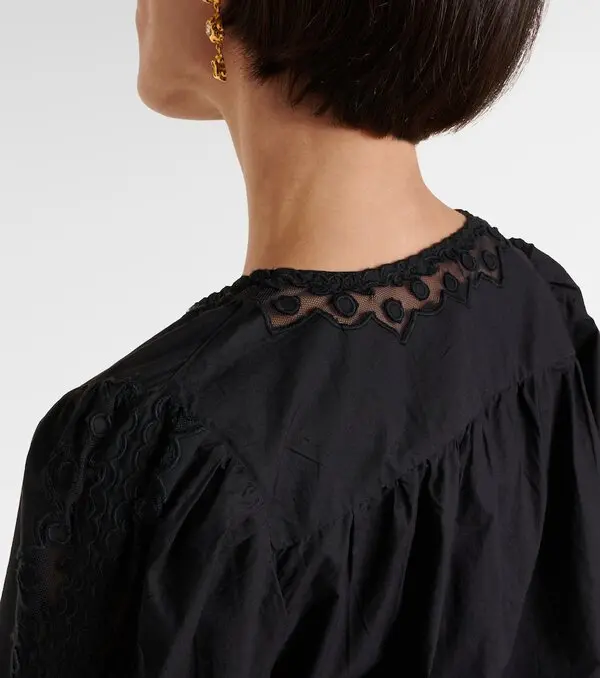 Ulla Johnson Kady Lace-trimmed Blouse
