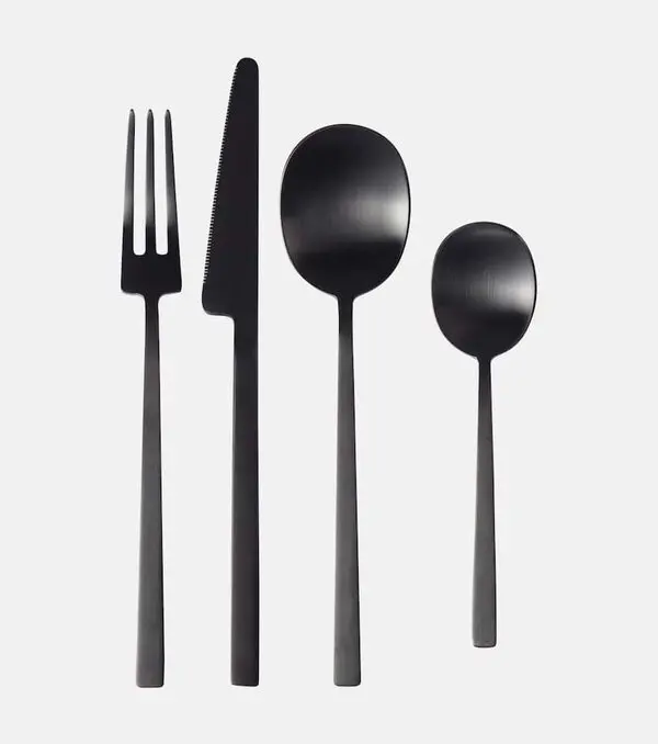101 COPENHAGEN Kogei 24-piece Cutlery Set - Black