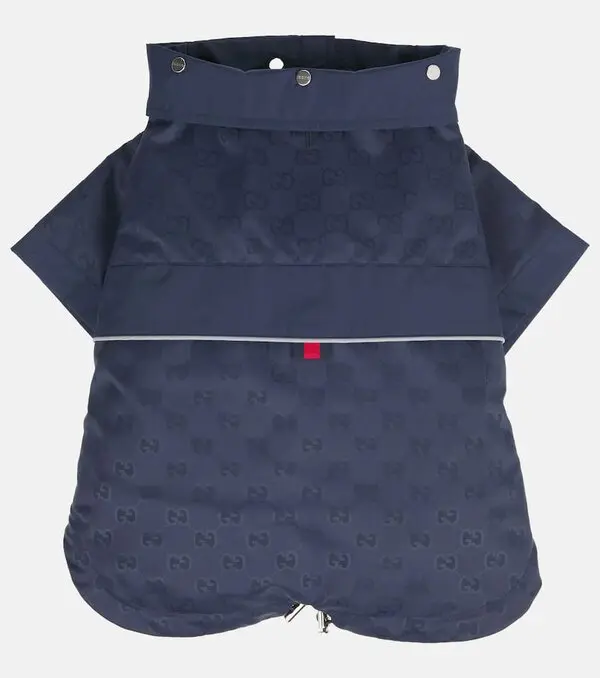 Gucci Gg Pet Rain Coat - Blue