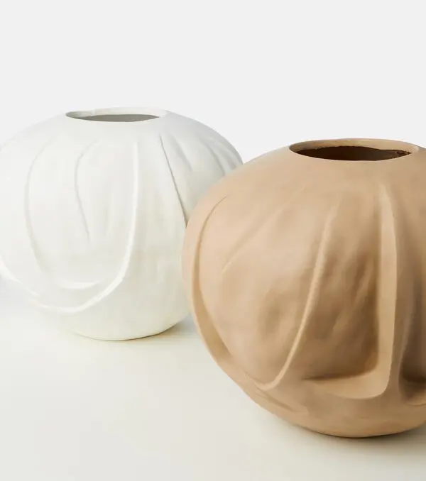 101 COPENHAGEN Orimono Big Vase - Beige
