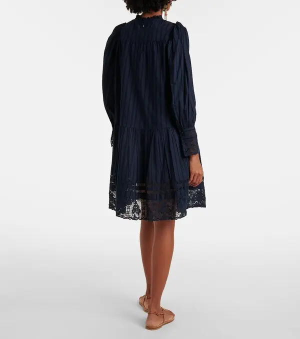 Ulla Johnson Lace And Cotton Minidress