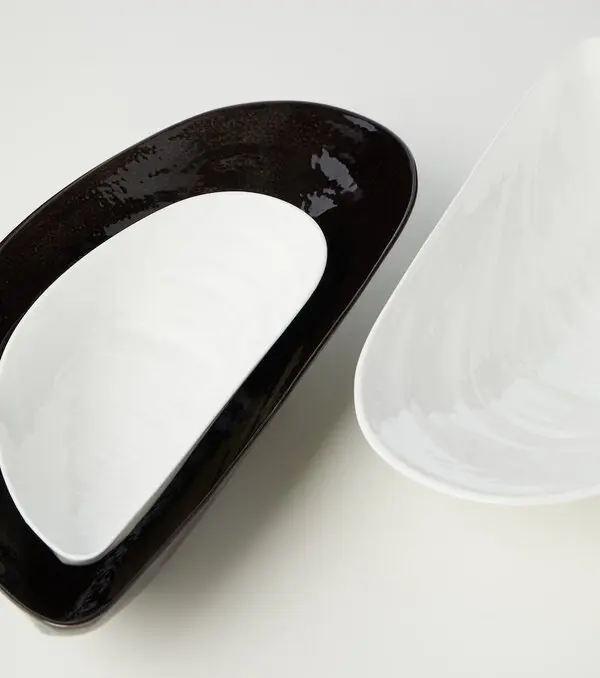 SERAX Marcel Large Porcelain Bowl Wouters & Hendrix - Black