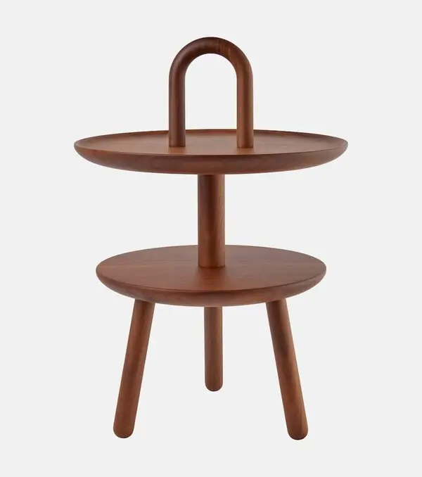 CASSINA Réaction Poétique Walnut Side Table Jaime Hayon - Brown